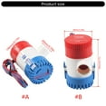 750GPH 1100GPH Multifunctional Bilge Pump For Construction Site And ...