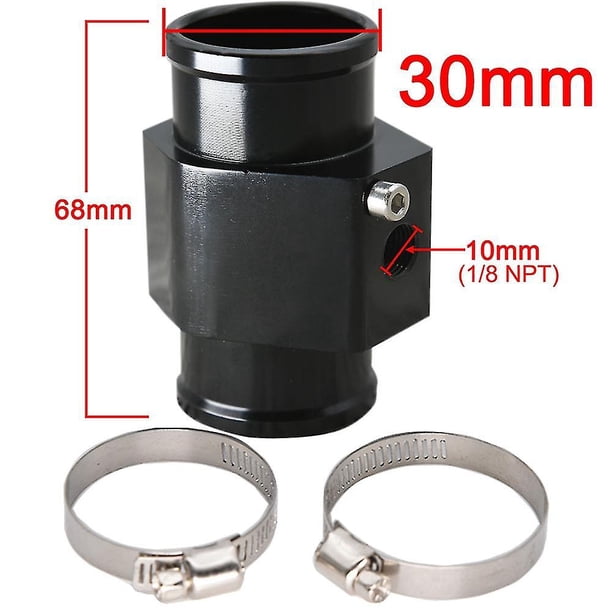 3 Port Hose Adapter Water Temp Gauge Radiator Temperature Water Temp ...