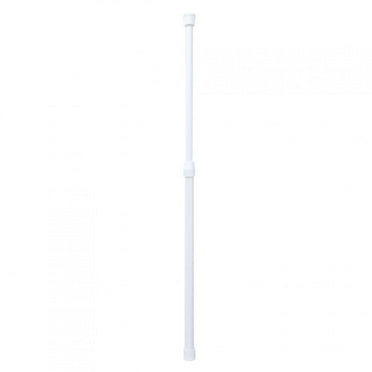 Dilwe Adjustable Spring Loaded Tension Rod Shower Extendable Curtain ...