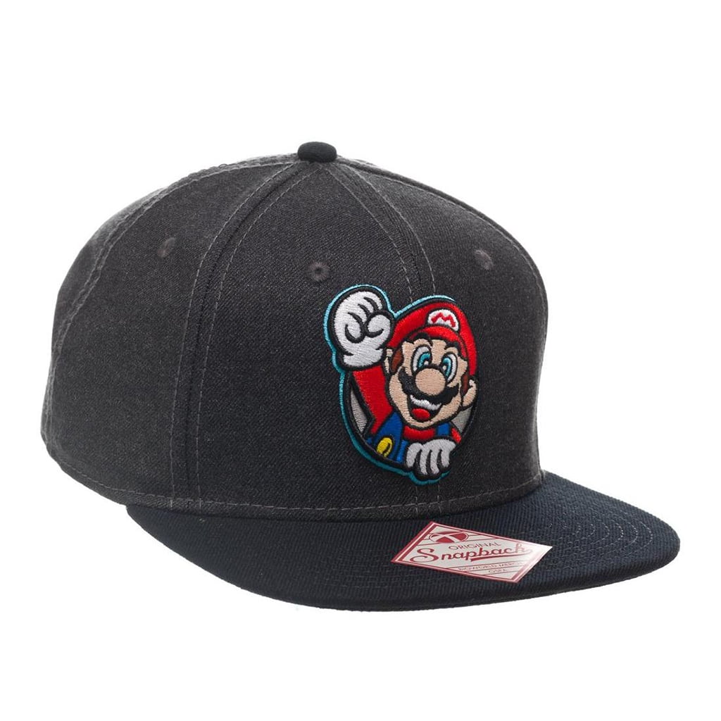 Bioworld Licensed Nintendo - Super Mario Brothers Snapback Hat ...