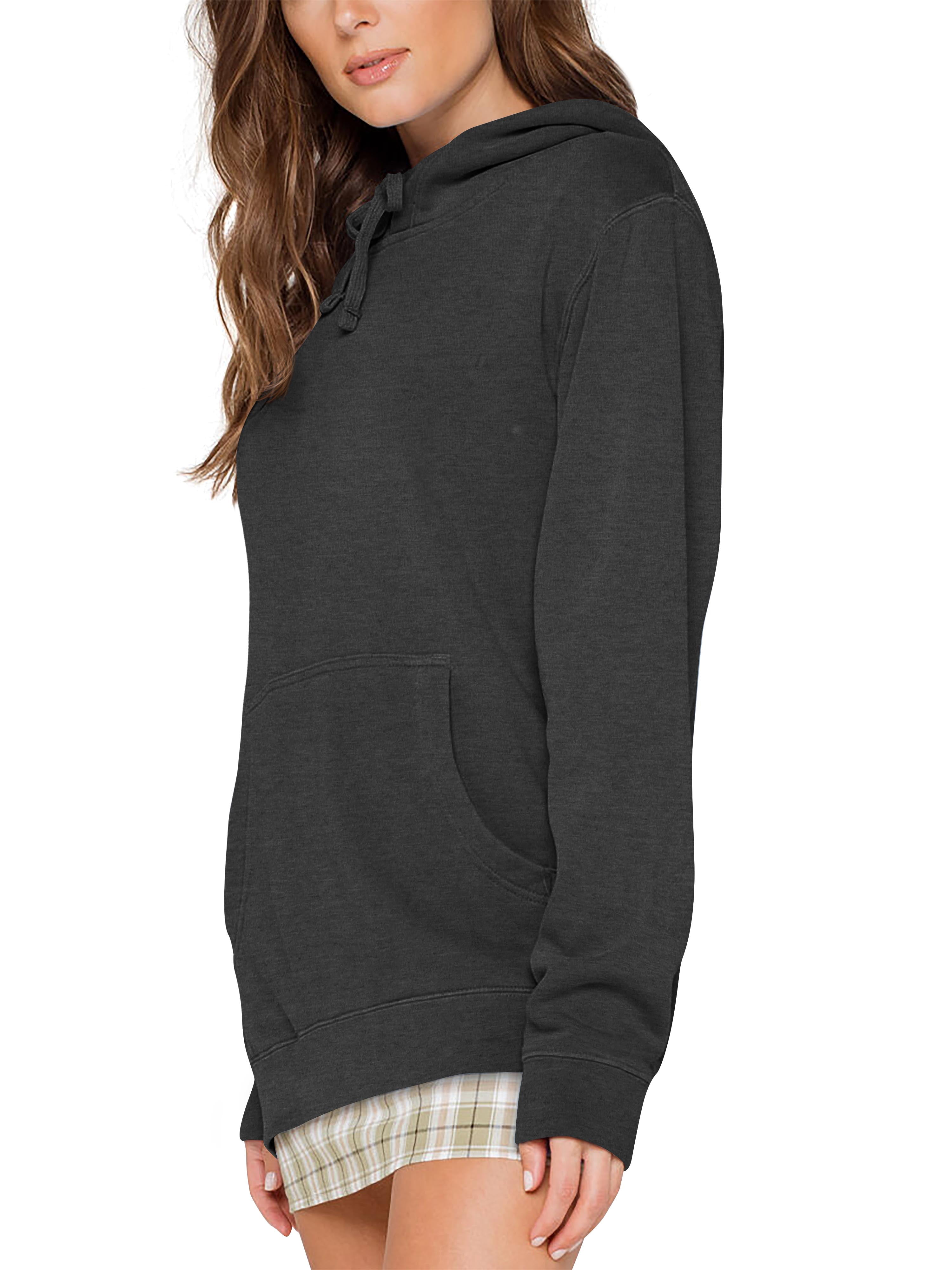 Hat and Beyond Women's Basic Premium Fleece Hoodie Pullover Sweatshirt ...
