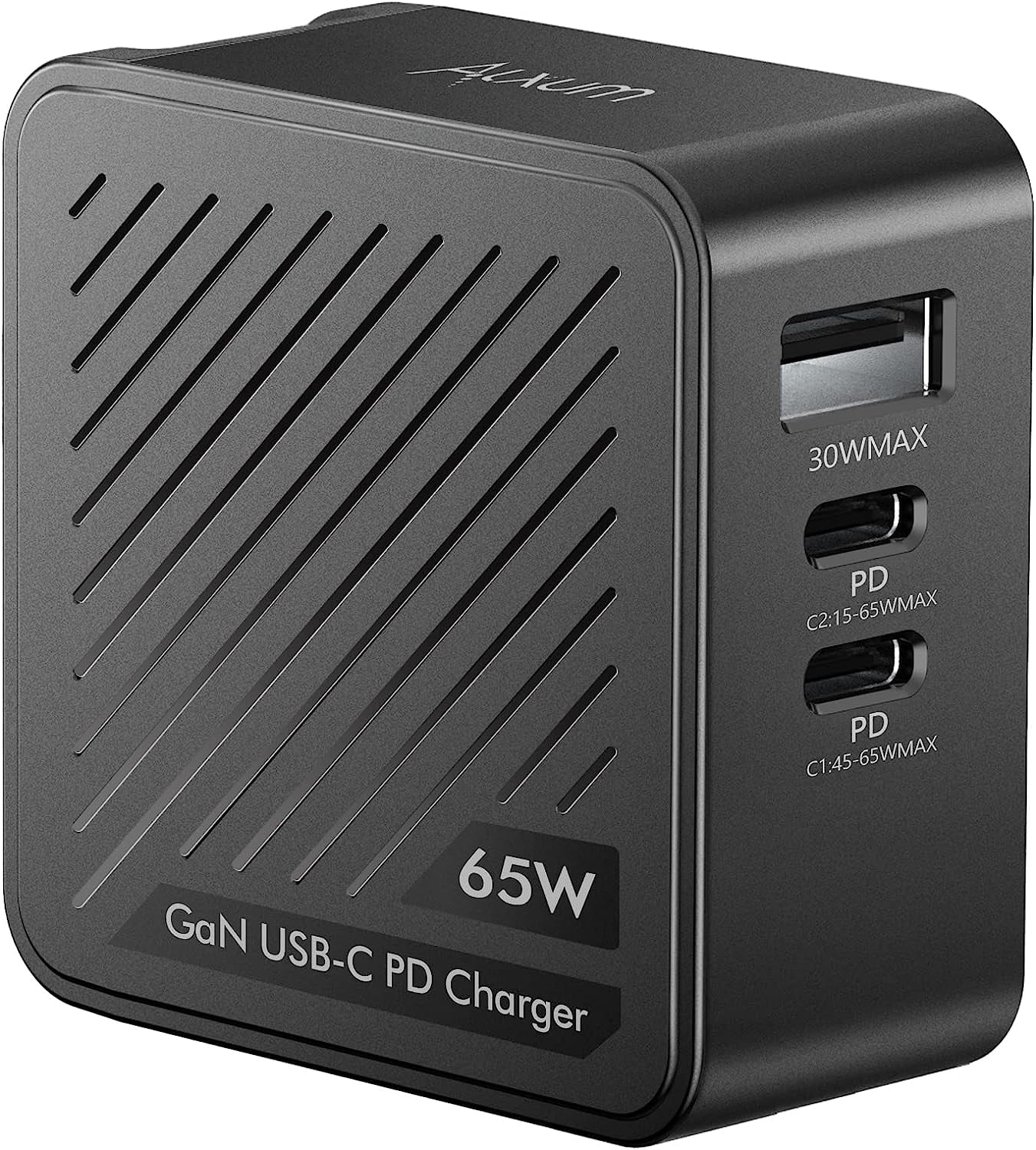 Alxum 65W USB C Charger Block - USB C Laptop Charger 3 Port USB Wall ...