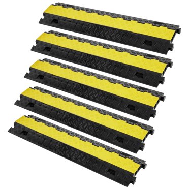 PYLE PCBLCO108 - Cable Protector Cover Ramp - Cord/Wire Safety ...