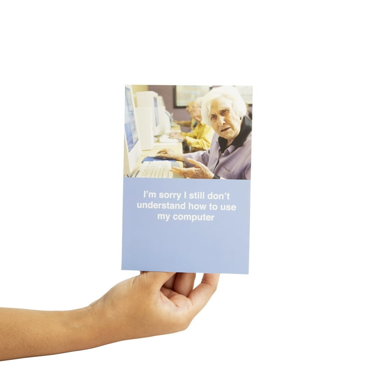 Grandma Meme Computer