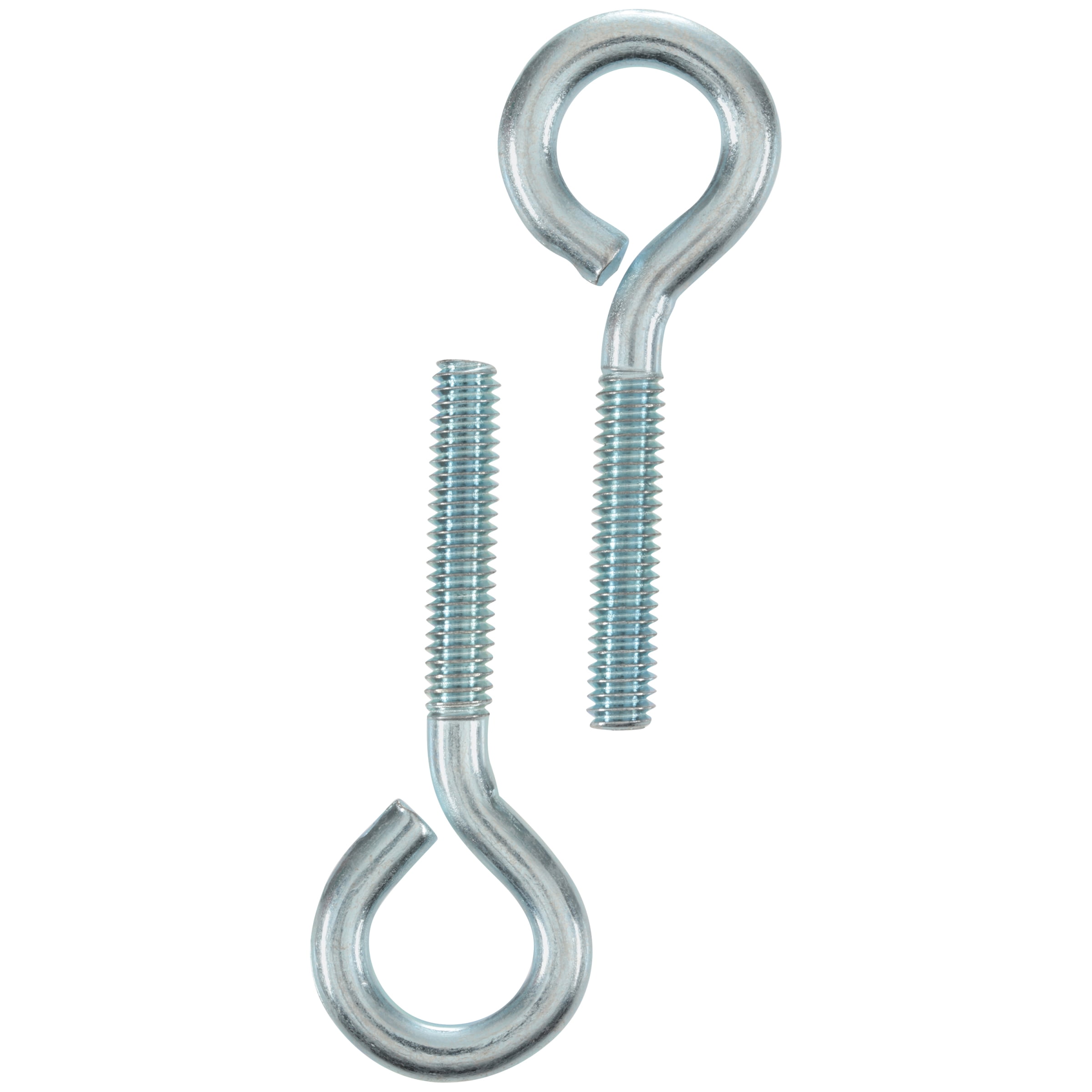 Bulldog Hardware 1/4 in. x 2-1/2 in. Eye Bolt, Zinc Plated, 2 Pack ...