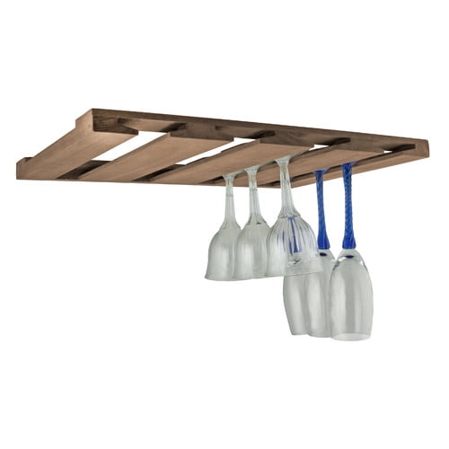 SeaTeak Overhead Wineglass Rack - Walmart.com