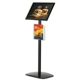 M&T Displays Decoartive Sign Holder, 11x17 Inch Pedestal Sign Holder ...