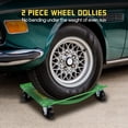 Wisykoke Car Dolly Set of 2, 2500LBS Capacity Heavy Duty Vehicle Dolly ...