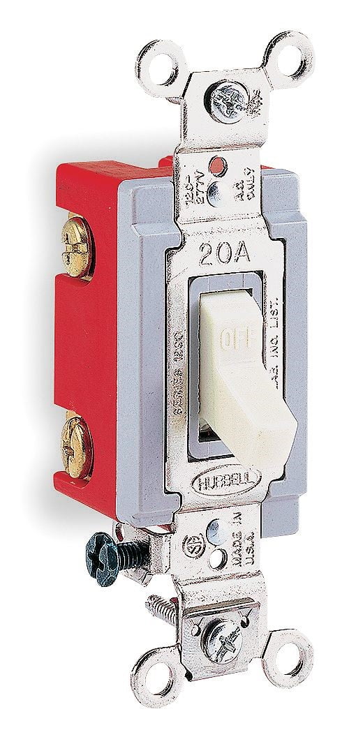Wall Switch, Switch Type: 4-Way, Switch Function: Maintained, Style ...