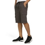 Akademiks Men's Stretch Cotton Twill Pull-On Shorts with Pockets, Sizes ...