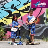 Hurtle 3 Wheeled Scooter for Kids Stand & Cruise Toddlers Toy W ...