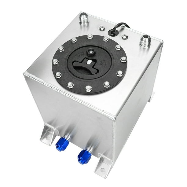 Gas Tank,2.5 Gallon/9.5L Universal Aluminum Fuel Cell Gas Tank Gallon ...