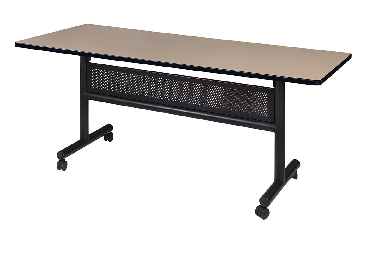 Regency Kobe Flip Top Mobile Training Table with Modesty Panel ...
