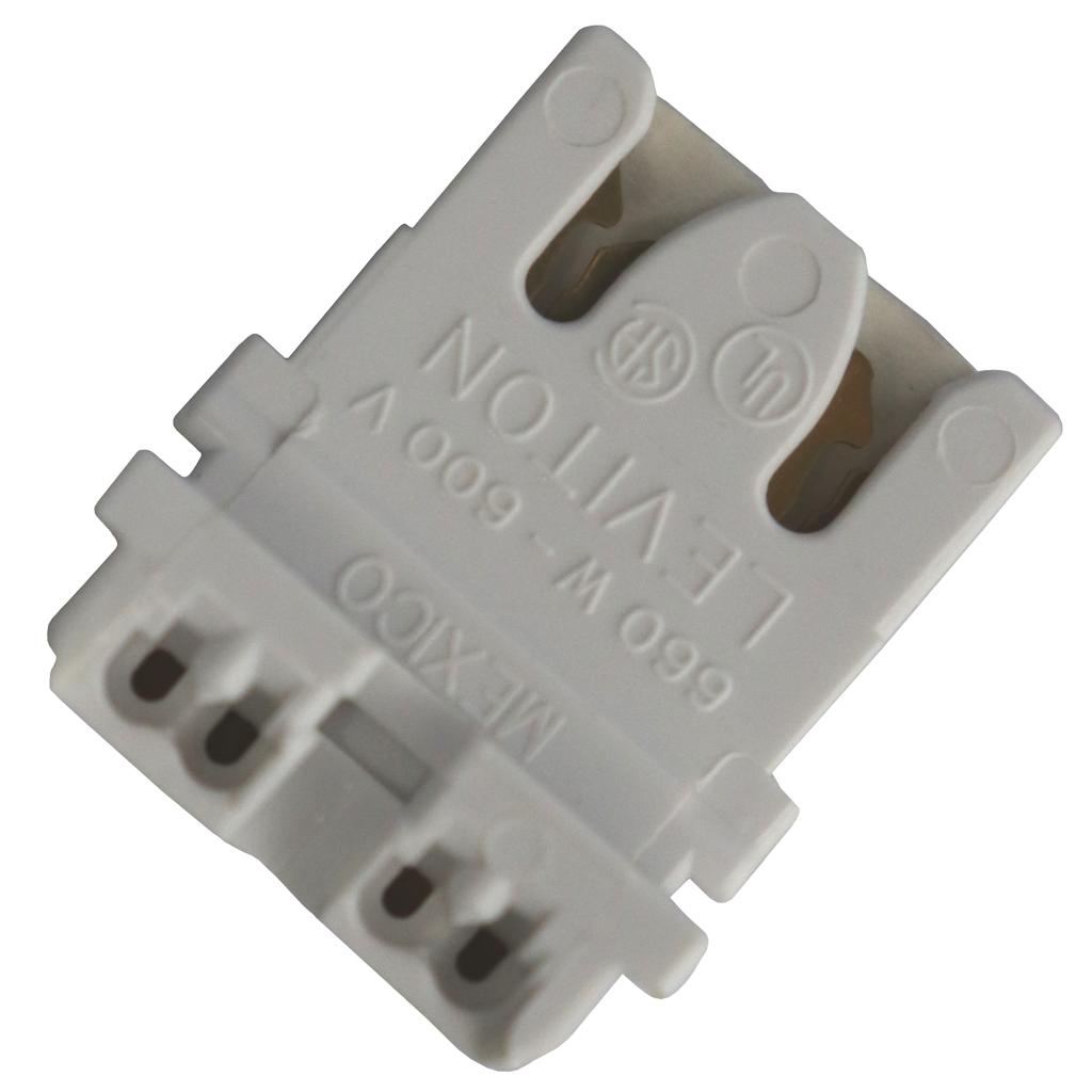 Satco 81937 - Medium G13 Base Non-Shunted Bi-Pin Lampholder (80-1937 ...