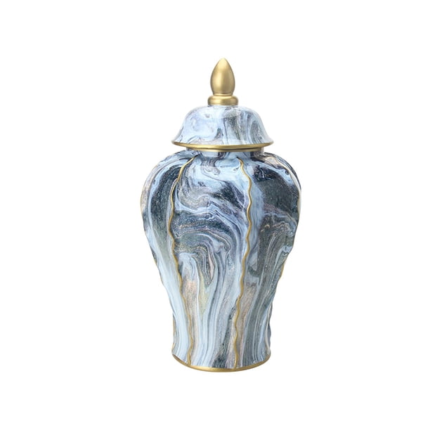 Porcelain Ginger Jar Ceramic Vase Ceramic Ginger Jar Traditional ...