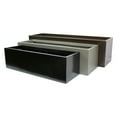 Root and Stock Belmont Rectangle Fiberglass Planter Box - Walmart.com