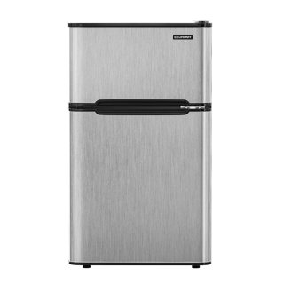 STAKOL 3 cu.ft. Compact Upright Freezer w/Single Stainless Steel Door ...