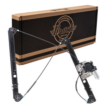 Brock Replacement Passenger Rear Power Window Regulator and Lift Motor ...