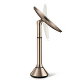 "simplehuman LED Sensor Makeup Mirror, 8"" Round, 10x, Touch-Control ...