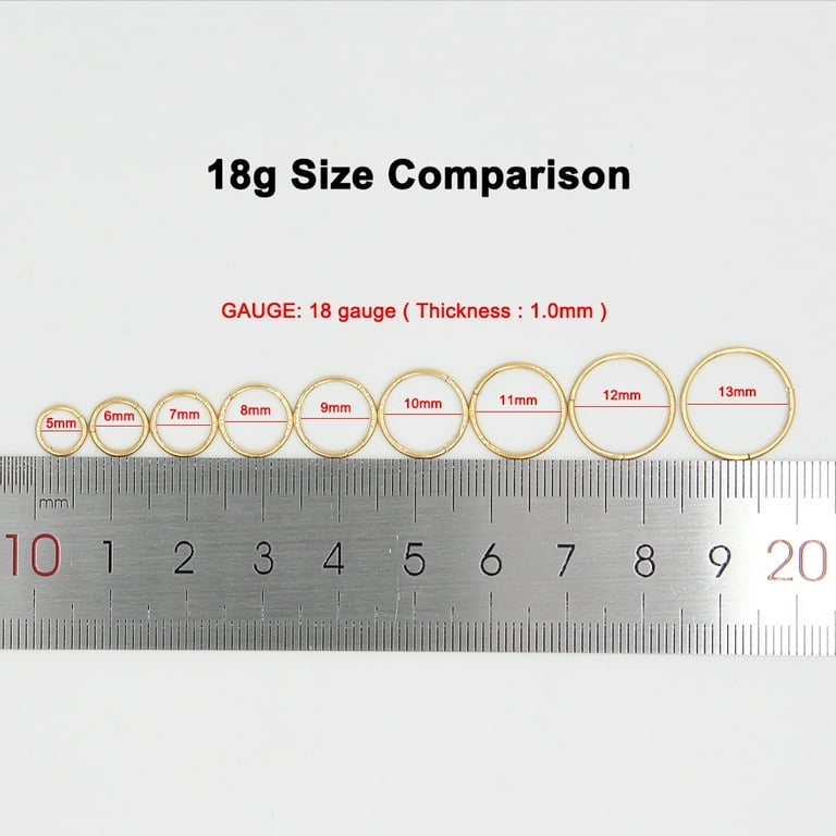 Gauge Piercing Chart