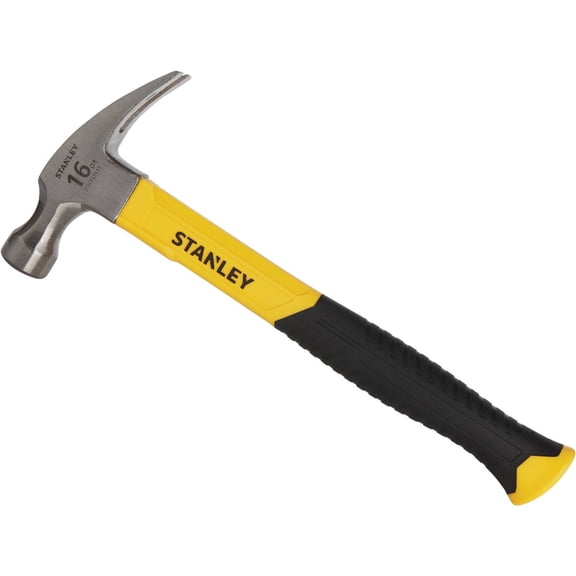 Stanley 51-163 16-oz FatMax Xtreme AntiVibe Rip Claw Nailing Hammer ...
