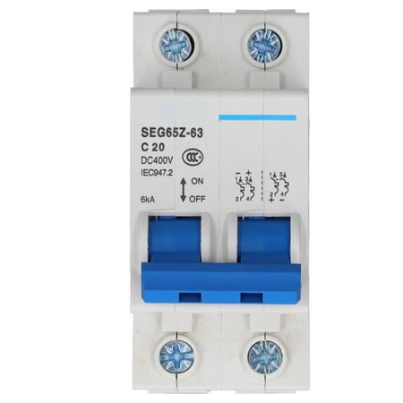 Air Circuit Breaker, Strong Contact 2P 600V 6KA Breaking Capacity DC ...