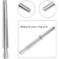 Jewelry Tool Measuring Stick Mandrel Ring Sizer Gauge Finger Size Guage ...