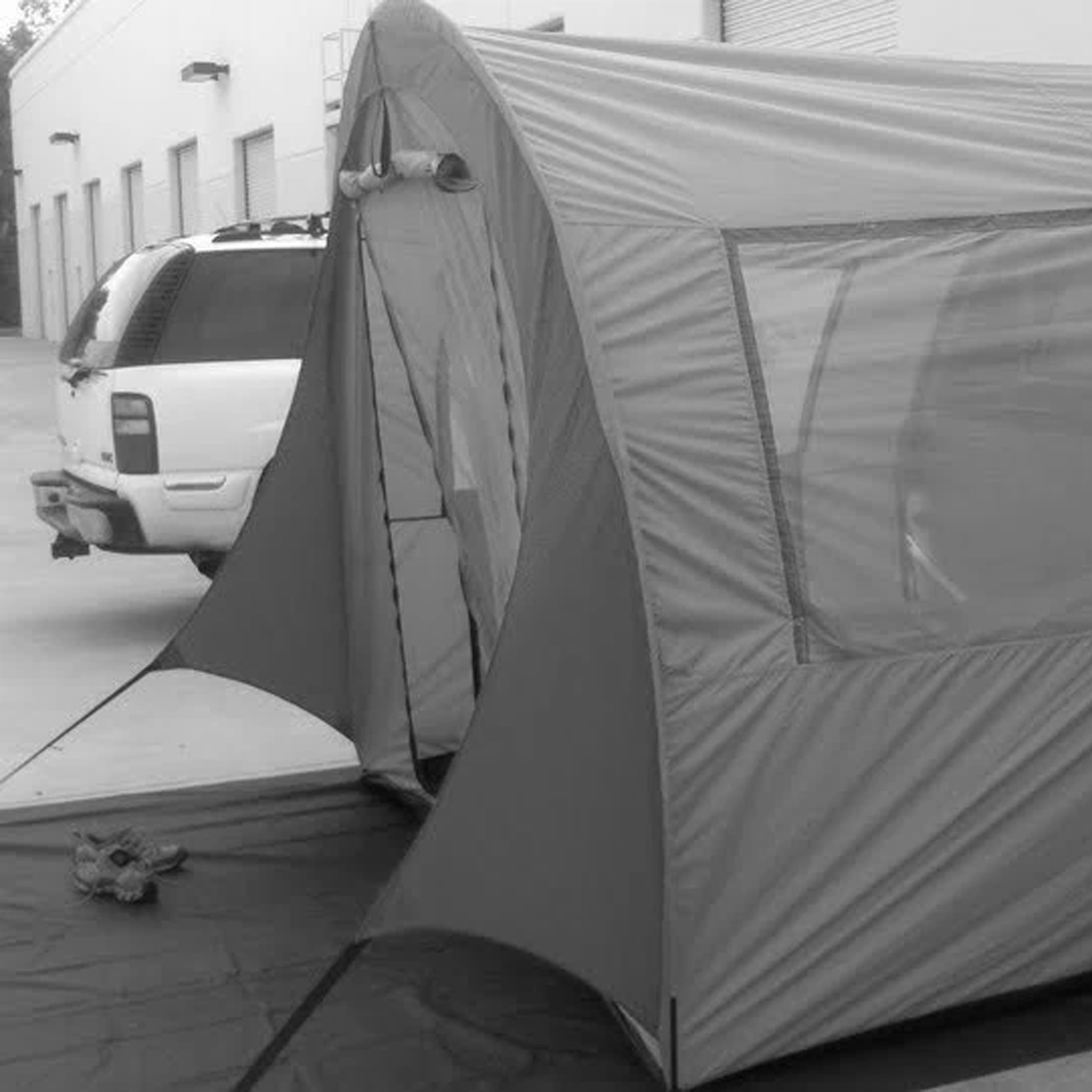 PahaQue TAB Trailer Side Tent Silver Silver - Walmart.com