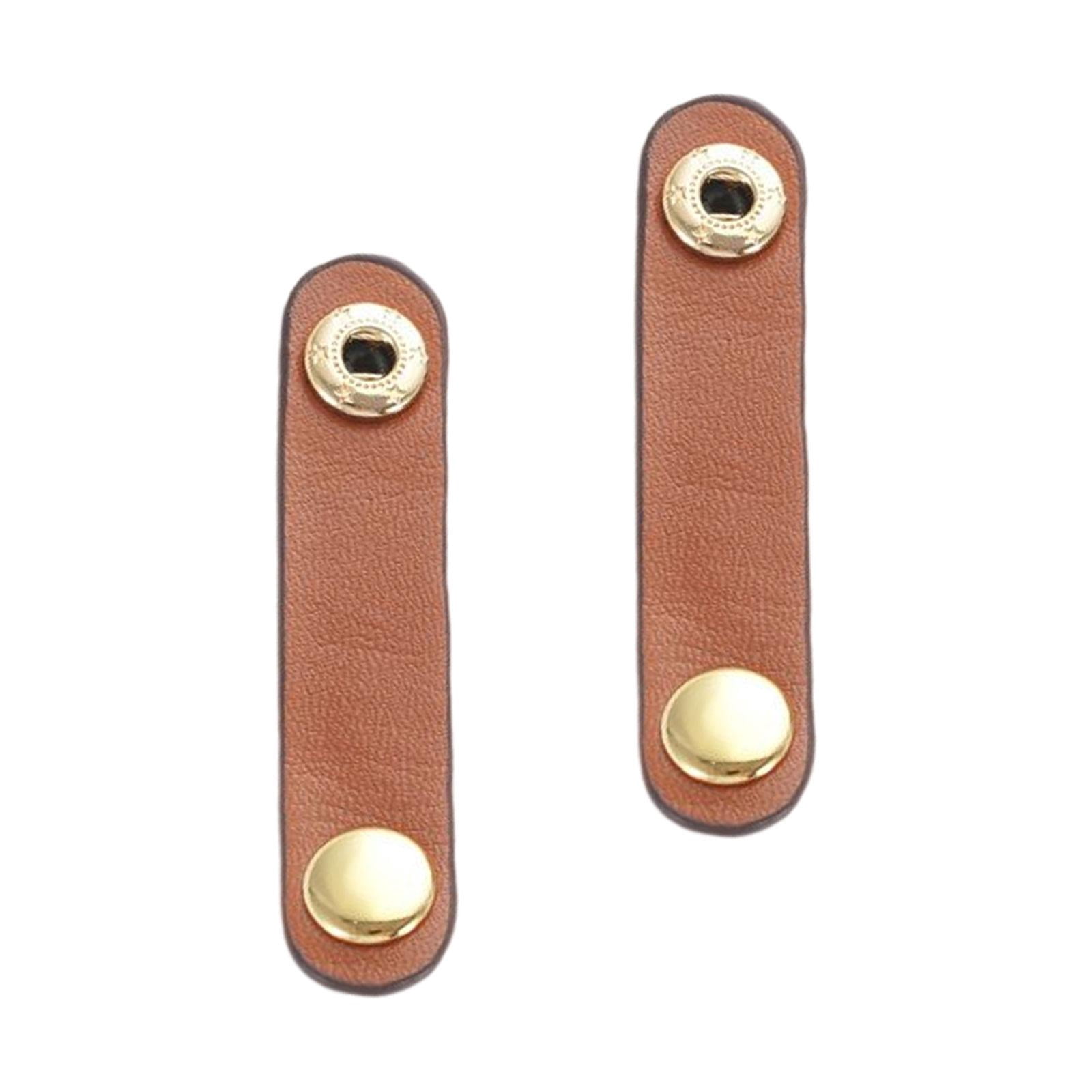2Pcs Fixing Buckle Handbag Belt Short Strap Buckle Shoulder Bag Strap ...