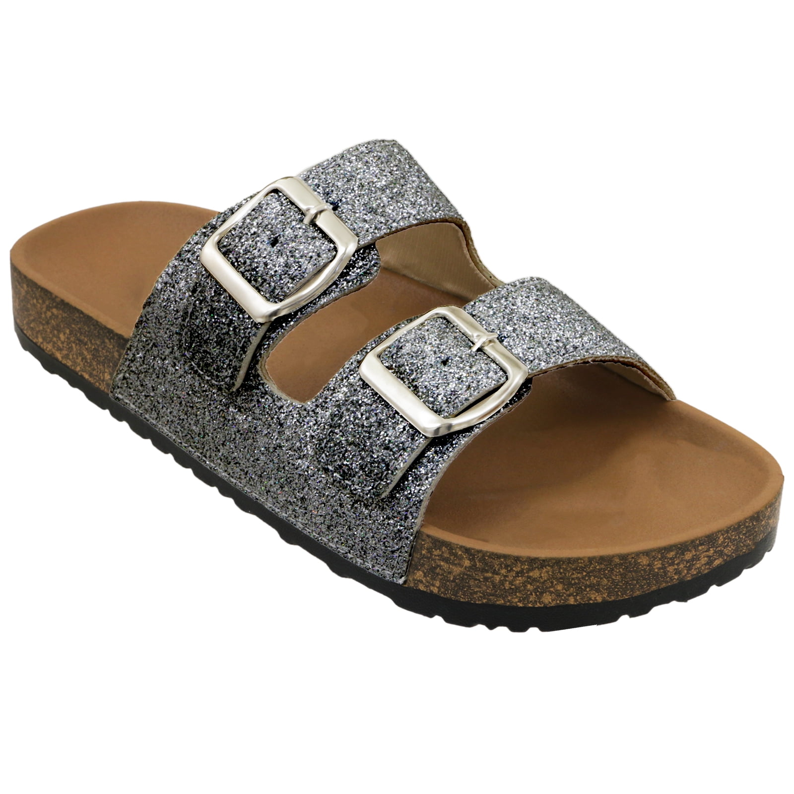 VONMAY Women's Flat Cork Slide Sandals On Casual Fashion Open Toe ...