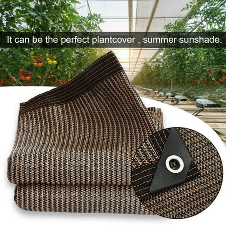Hongchun Brown Shade Cloth/Fence Privacy Screen Fabric Mesh Net for ...