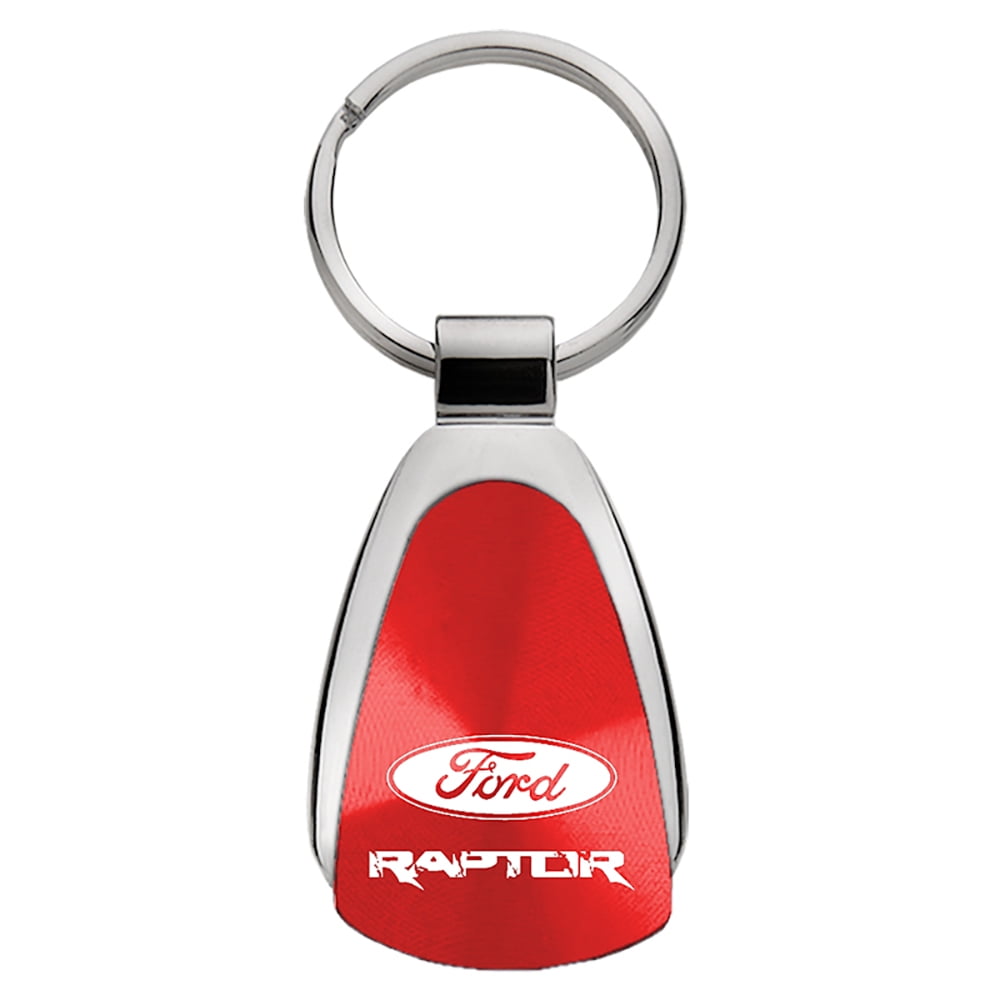 Ford F-150 Raptor Keychain & Keyring - Red Teardrop - Walmart.com