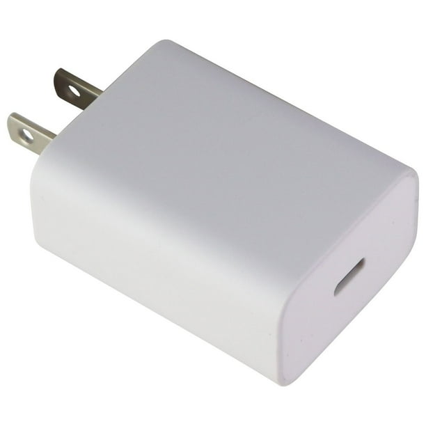 Google OEM Wall Charger (USB-C) AC Adapter - White (GR4RC) - Walmart.ca