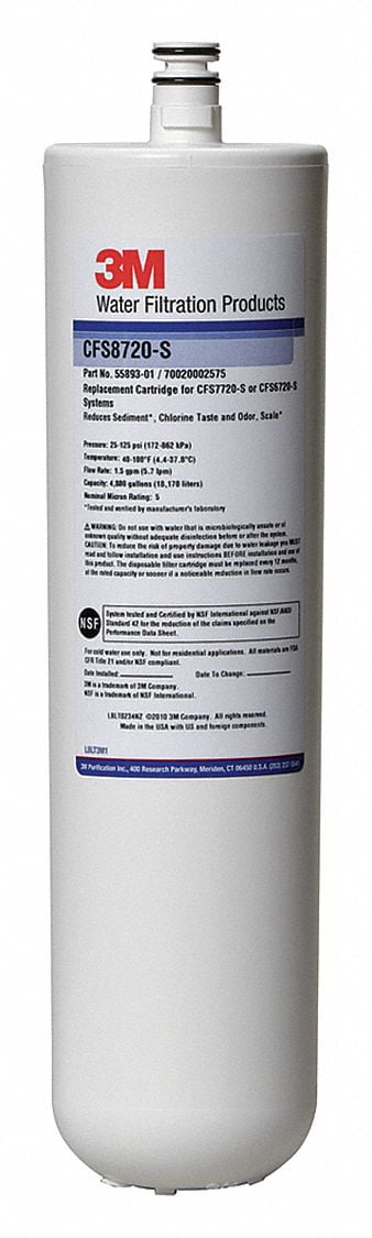 3m Filtration Quick Connect Filter,5 micron,1.5 gpm 5631904 - Walmart.com