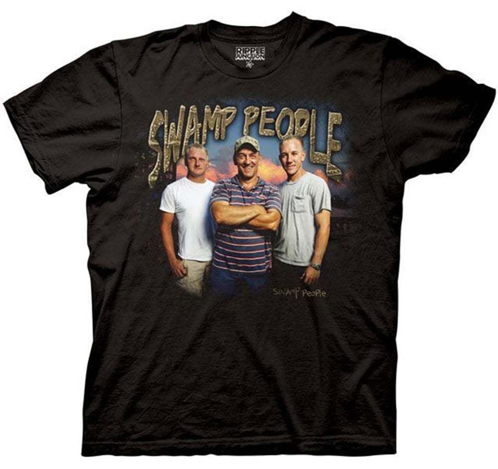 Swamp People Landry Trio Ripple Junction TV Show Adult T-Shirt Tee ...