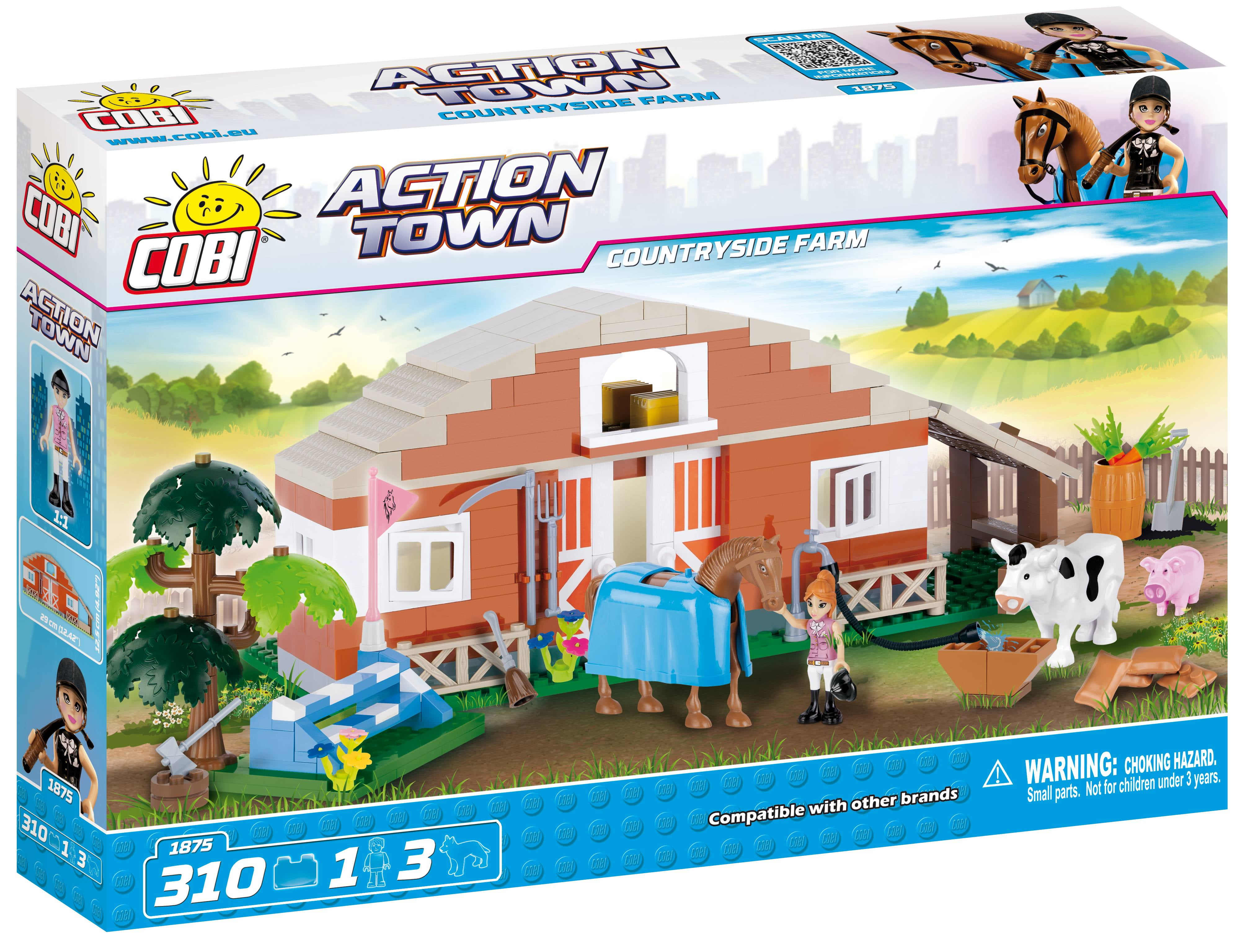 COBI Action Town Countryside Farm - Walmart.com