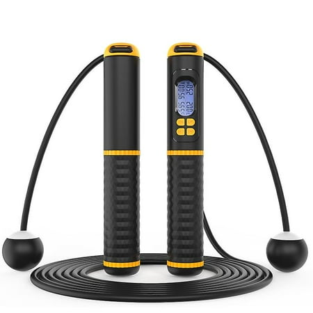 Smart Cordless Jump Rope Counting Exercise Weight-bearing Fitness ...