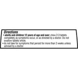 Equate Ultra Strength Antacid Chewable Tablets, Tropical Fruit, Twin ...