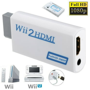 PORTHOLIC Wii to HDMI Converter, 1080P Adapter with Video Connector ...