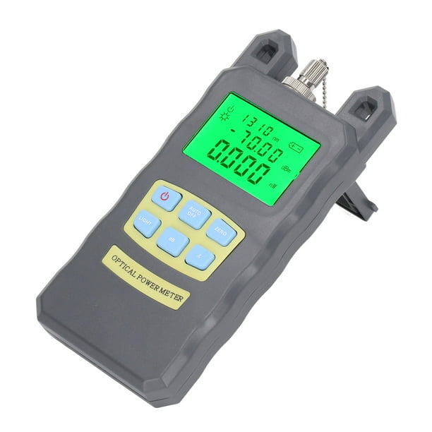 Optical Power Meter, Portable Optical Tester Supports 7 Wavelengths ...