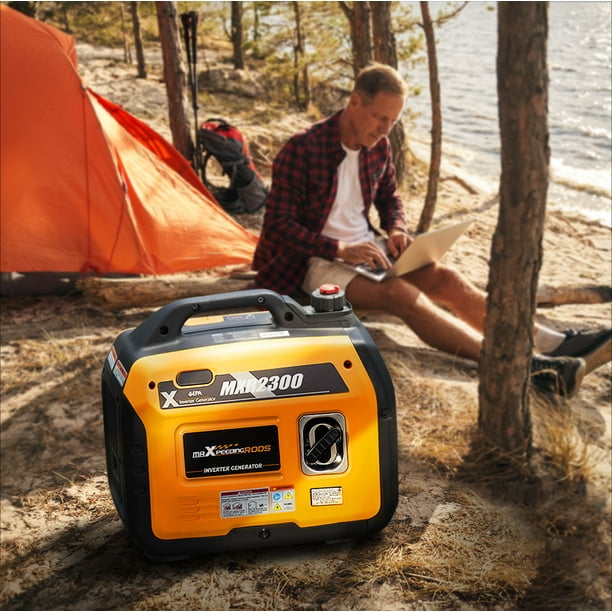 MaXpeedingrods 2300 Watt Portable Gasoline Inverter Generator Super ...