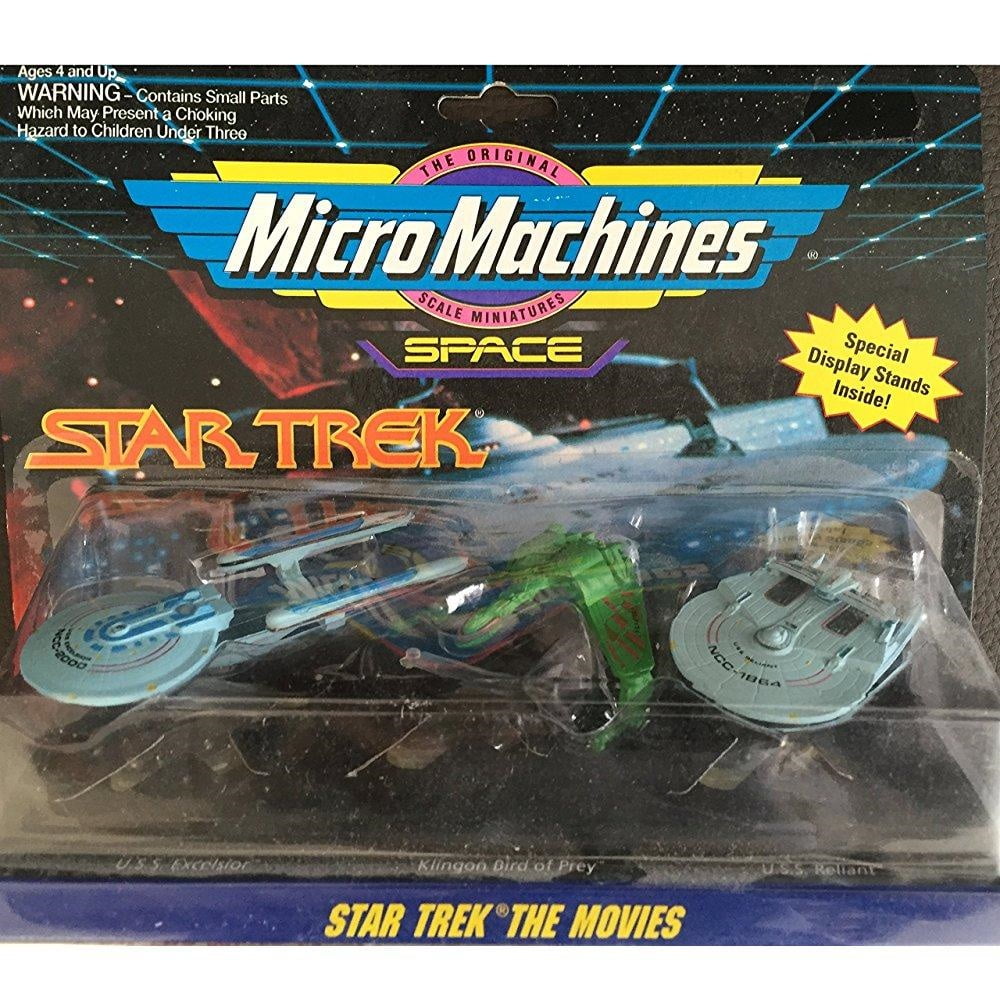 Micro Machines Star Trek the Movies (Collection 2) - Walmart.com ...