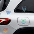 1Set Plastic Reflective Vinyl Car Waterproof Decals for Vehicle ...
