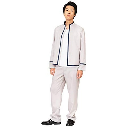 Party City MEN Cosplay Gray Gakuran Unisex Gray | Walmart Canada