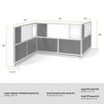 Stand Up Desk Store ReFocus Modular and Expandable Office Partition ...