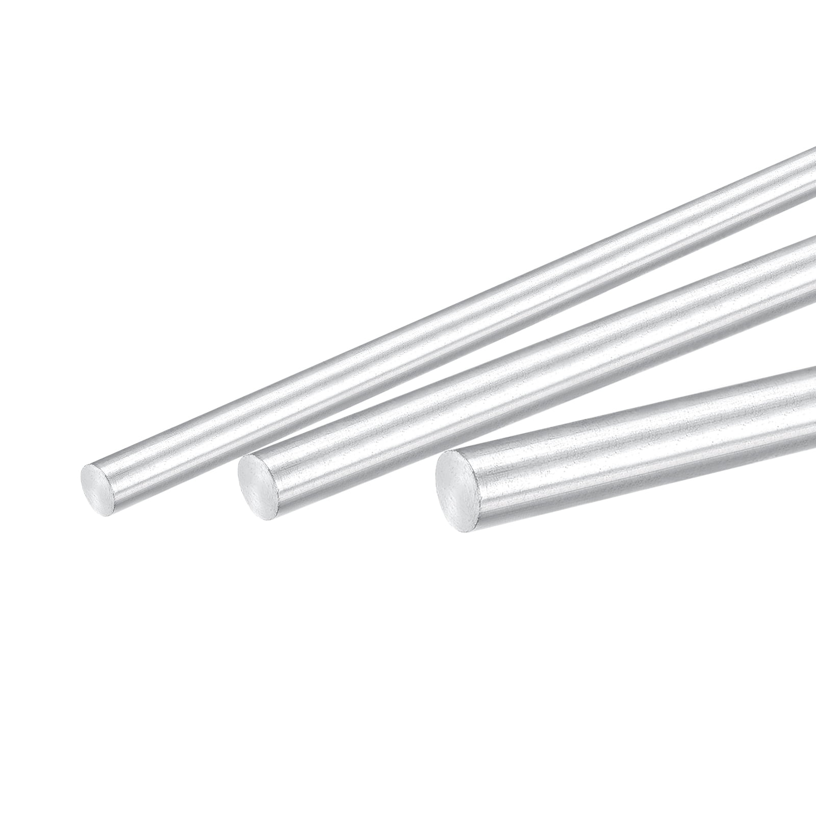 Uxcell Round Solid Aluminum Rod 8,10,12mm Dia.300mm Length Lathe Bar ...