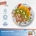 Glad Kids - 12oz Paper Bowls 40ct - Disney - Toy Story Light Beams ...