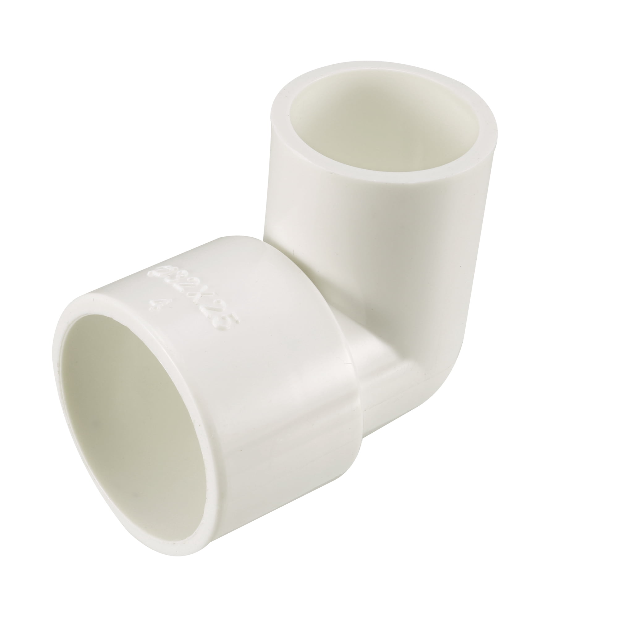 32mm Slip x 25mm Slip 90 Degree PVC Pipe Fitting Elbow Adapter 5 Pcs ...