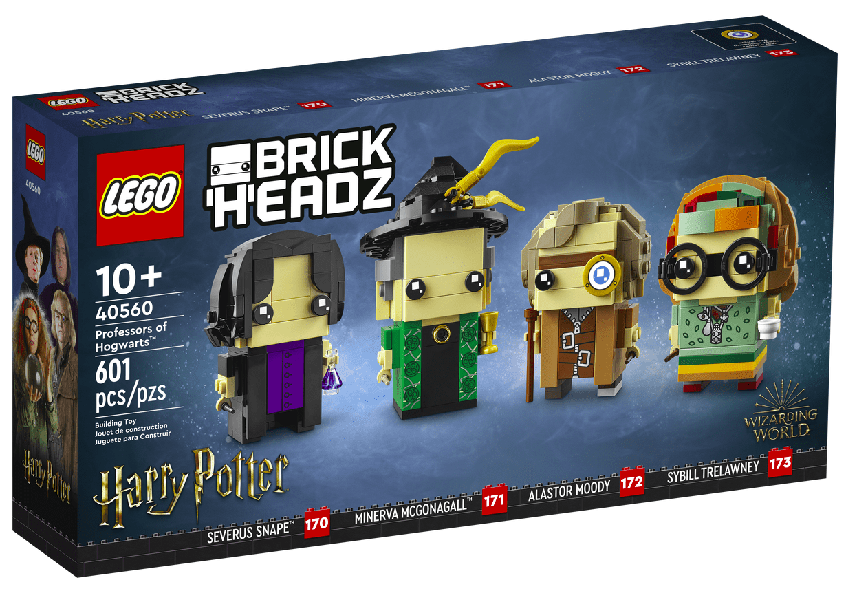 LEGO Brickheadz Wizarding World Professors of Hogwarts 40560 - Walmart.com
