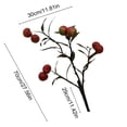 Lunxisen 3 Pcs Artificial Lychee Fruit Branches Home Decor for Wedding ...